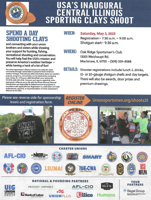 USA’s Inaugural Central Illinois Sporting Clay Shoot | Oak Ridge ...